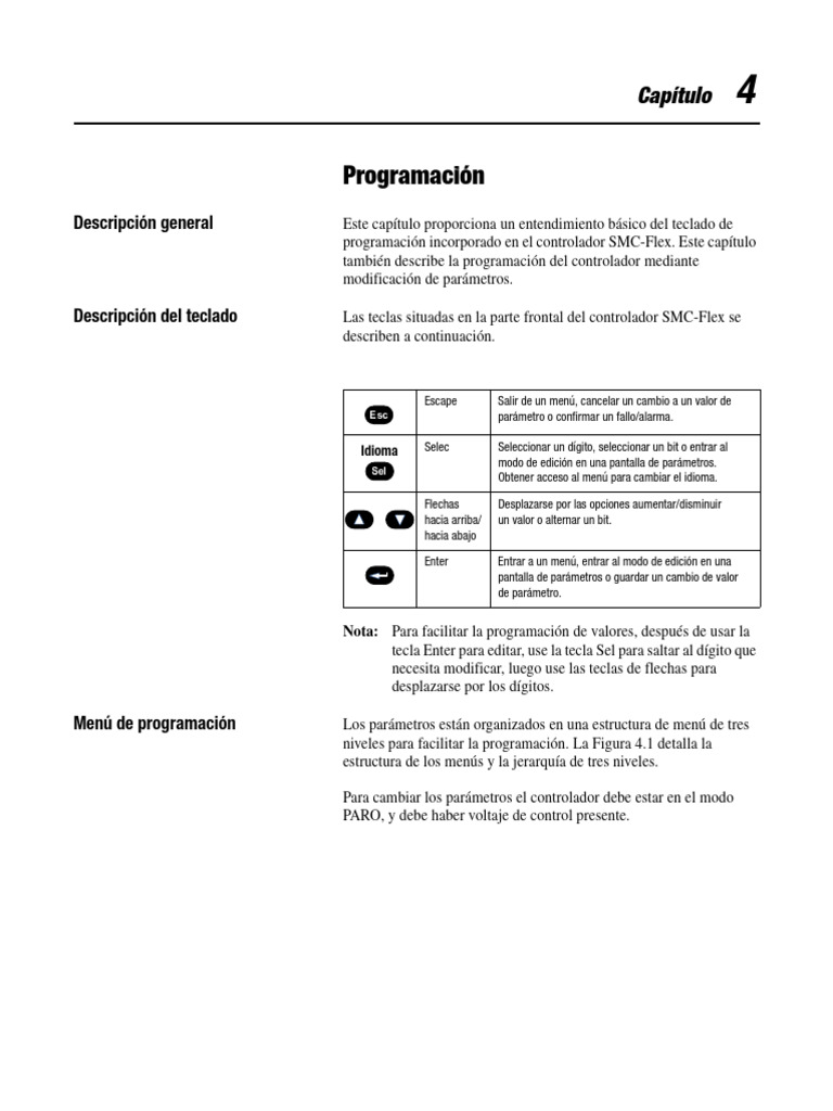 Programación del Controlador SMC-Flex | PDF | Memoria de sólo lectura ...