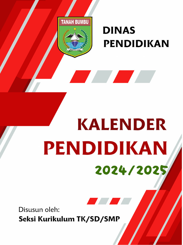 KALENDER PENDIDIKAN 2024-2025 | PDF