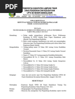 SK Penetapan Kurikulum Merdeka | PDF