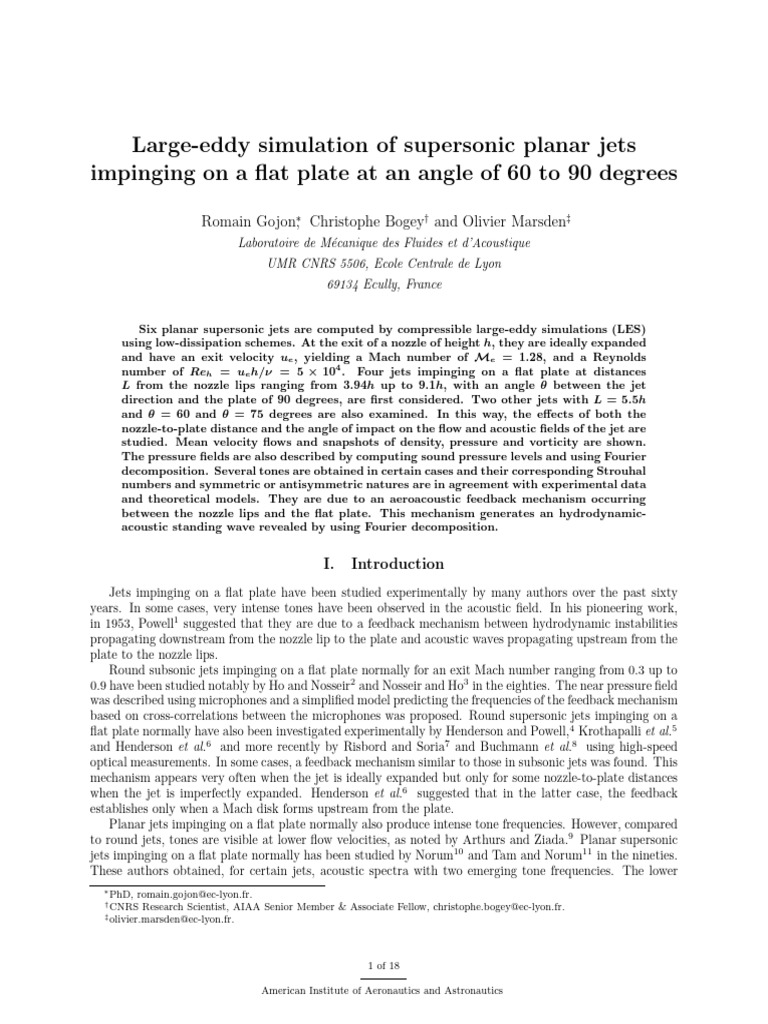 Supersonic Plan | PDF | Waves | Mach Number