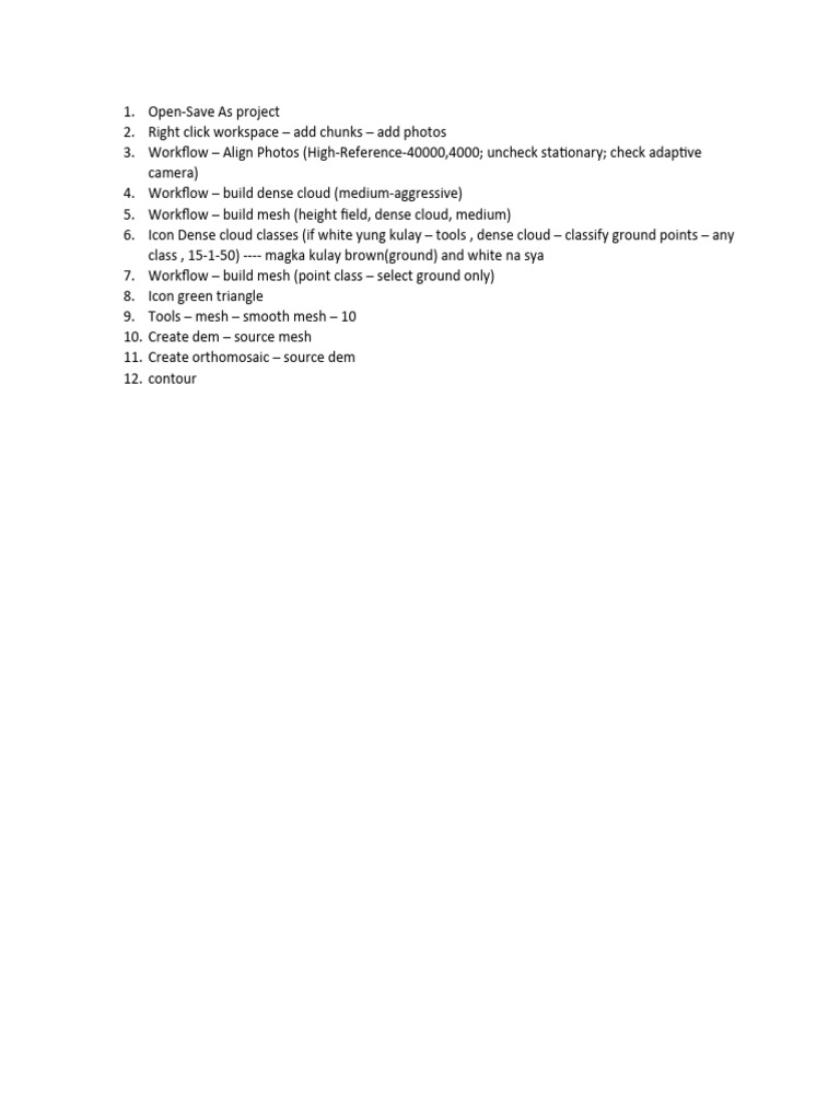 Agisoft Processing | PDF Agisoft Processing | PDF