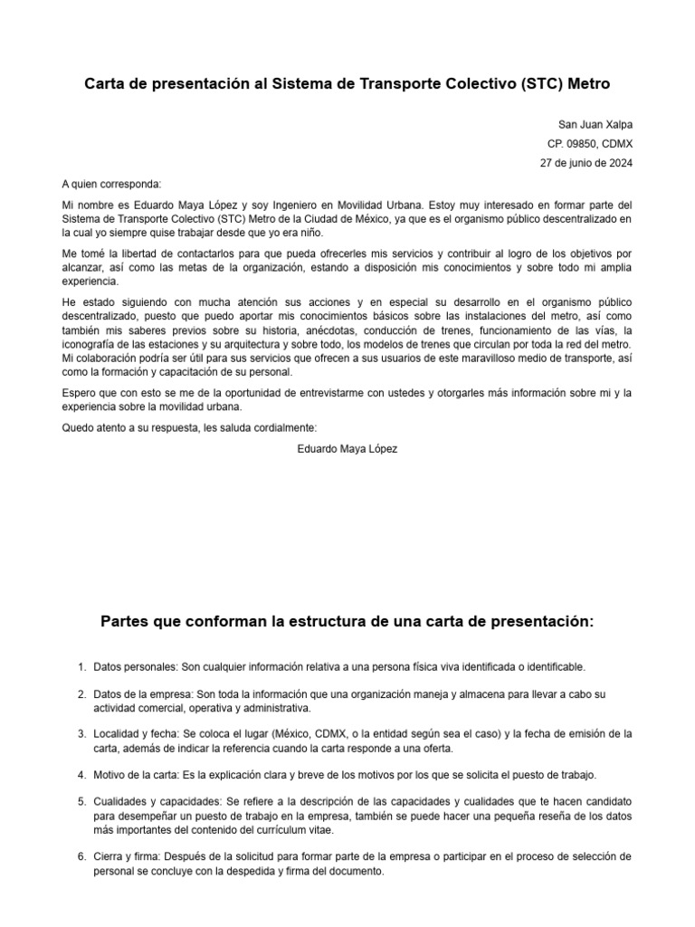 Maya López Eduardo Act5 | PDF | Transporte | Business