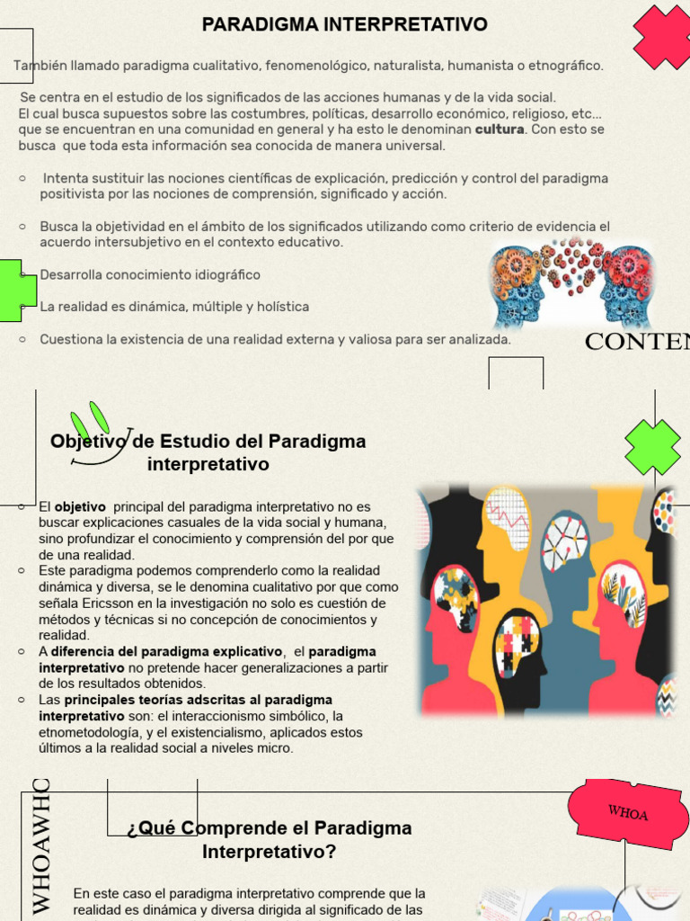 Paradigma Interpretativo - Socio-Critico | PDF | Conocimiento | Paradigma