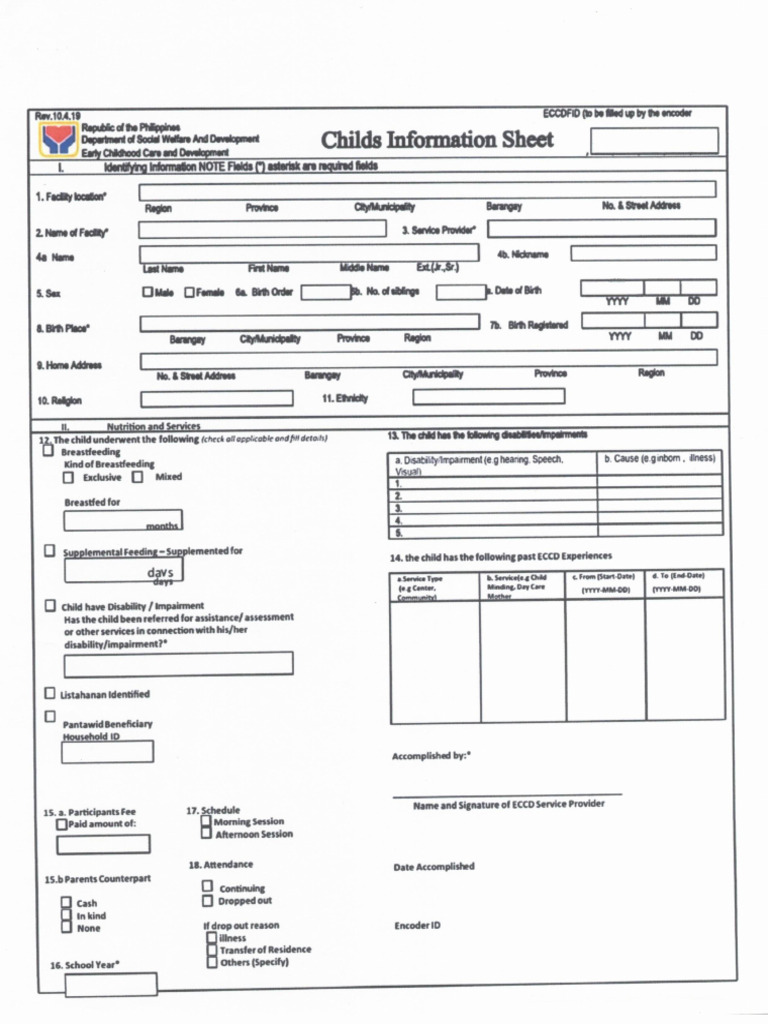 Cif Form | PDF