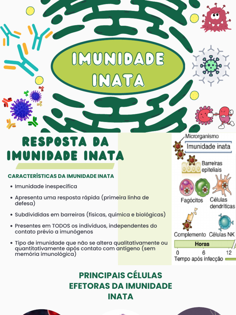 Introdução à Imunidade Inata | PDF | Sistema imunológico | Sistema ...