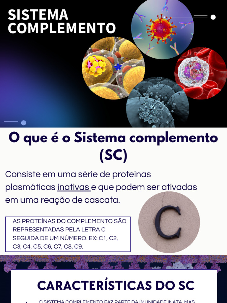 Sistema Complemento - Via Classica | PDF | Sistema complementar | Biofísica