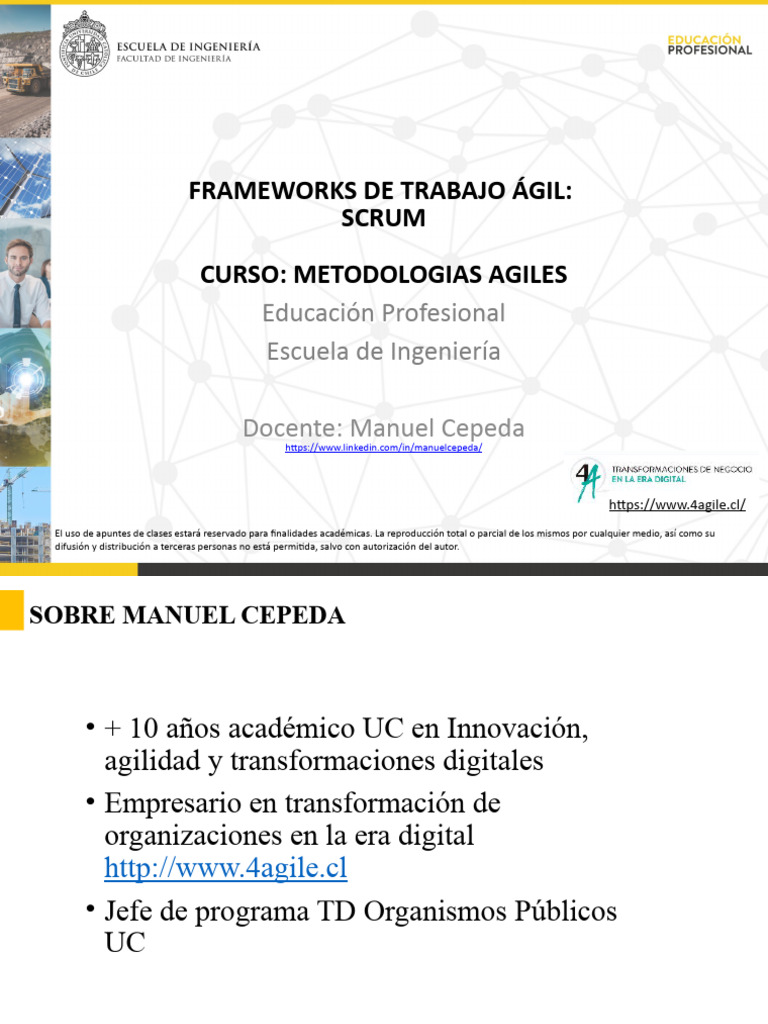 03 Metodologias Agiles - Scrum | PDF | Scrum (desarrollo de software) | Desarrollo Ágil de Software