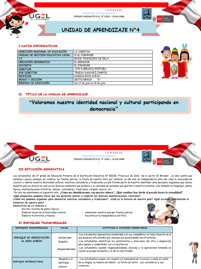 6°-UNIDAD 4-2024- | PDF | Ecuaciones | Exponenciación