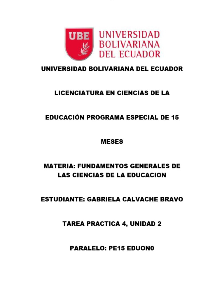 Tarea 4 | PDF | Aprendizaje | Motivación
