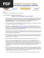University of Ibadan Transcript Process | PDF | Courier | Information ...