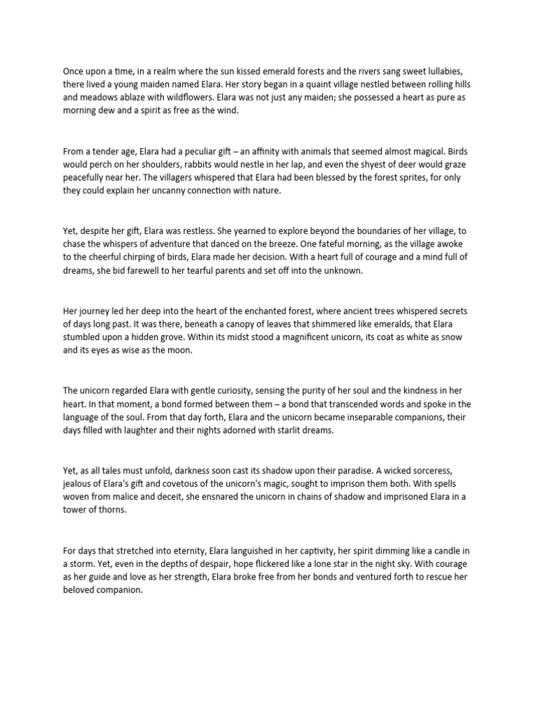 Once Upon A Time | PDF | Poetry