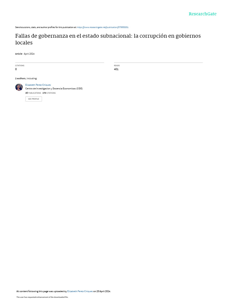 JPGP SpecialIssue2023Fuerte CelisPrez Chiqus | PDF | Policy