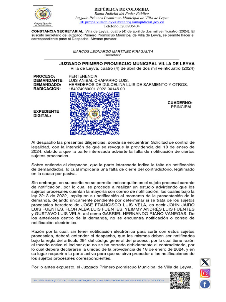 CONTROL DE LEGALIDAD | PDF | Separación de poderes | Gobierno