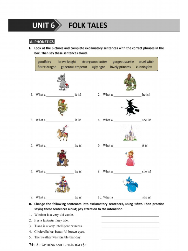 Unit 6 - Folk Tales | PDF