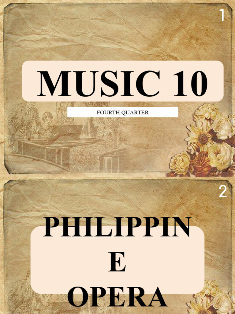 Philippine Opera | PDF | Performing Arts