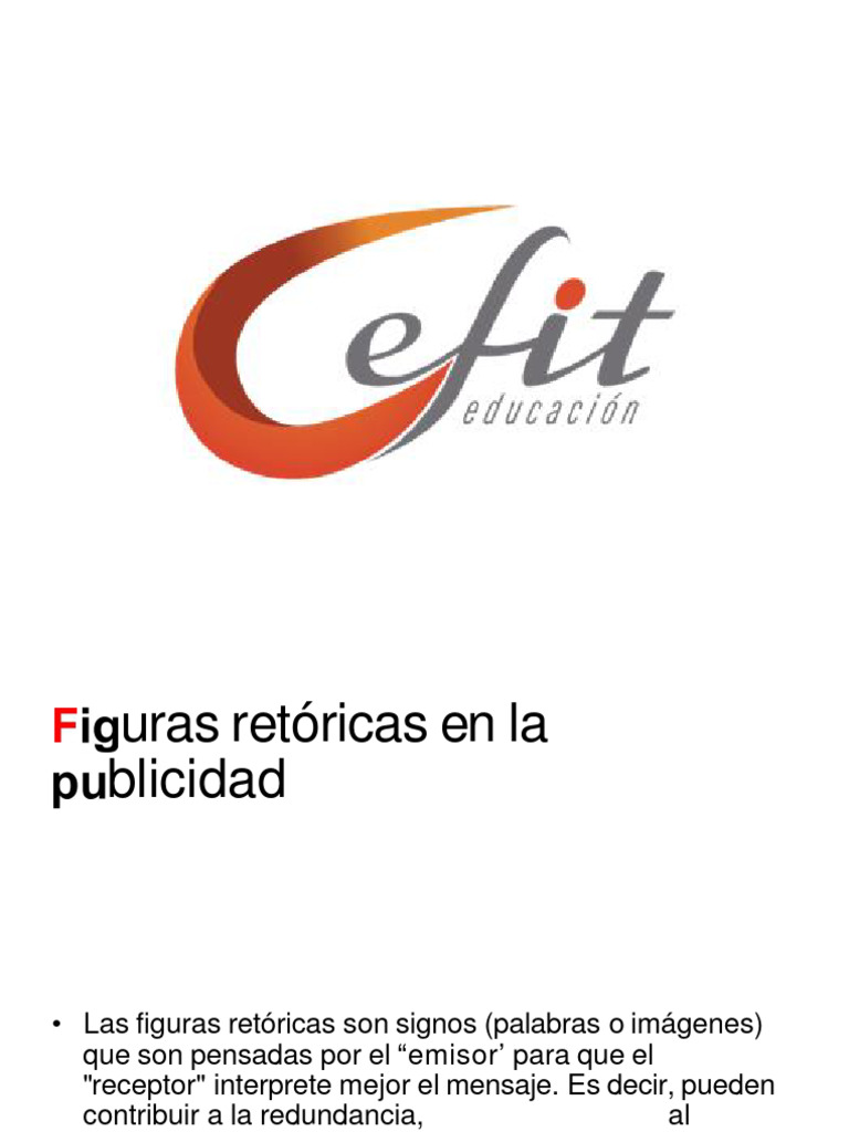 Las Figuras Retóricas En La Publicidad Pdf
