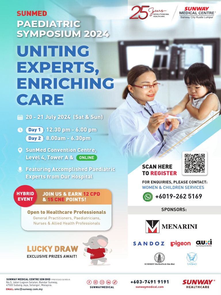 Paediatric Symposium 2024: Hybrid Event | PDF | Urology | Health Care