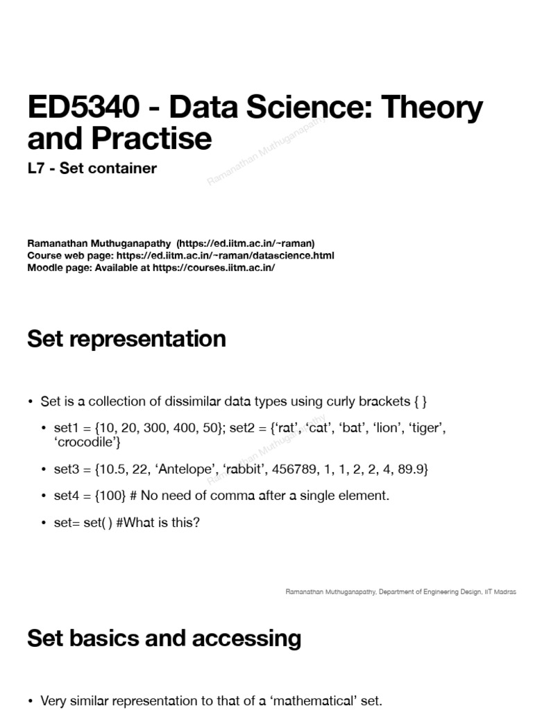 L7setcontainer Pdf Computer Programming Programming Paradigms 