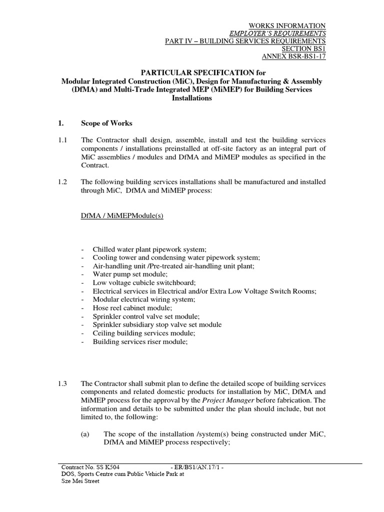 (SSK 504) Sze Mei Street | PDF | Building Information Modeling ...