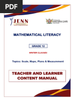 Grade 12 Math Literacy Guide | PDF | Map | Length
