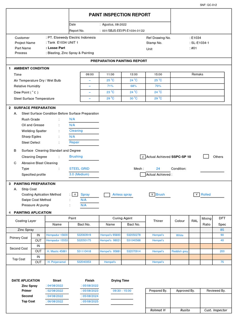 Report Paint | PDF | Paint | Materials