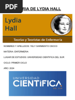 Modelos y Teorías de Enfermería - Lydia Hall | PDF | Enfermería | Medicina
