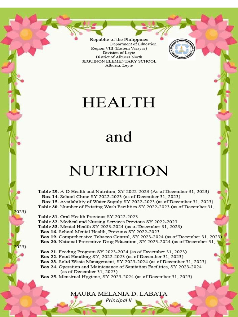 Beis Cover Page | PDF | Health Sciences | Public Services