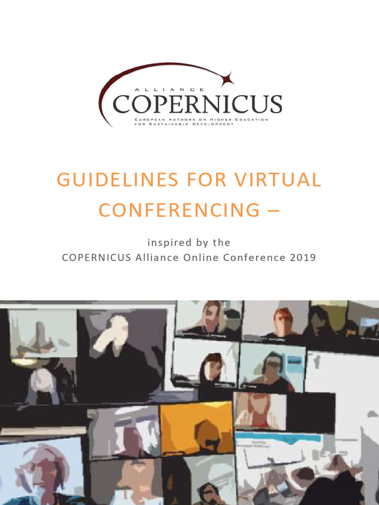 CA Guidelines For Virtual Conferencing | PDF | Websites | Personal ...