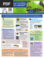 Stouffville 2025 Waste Collection Guide | PDF | Waste | Electronic Waste