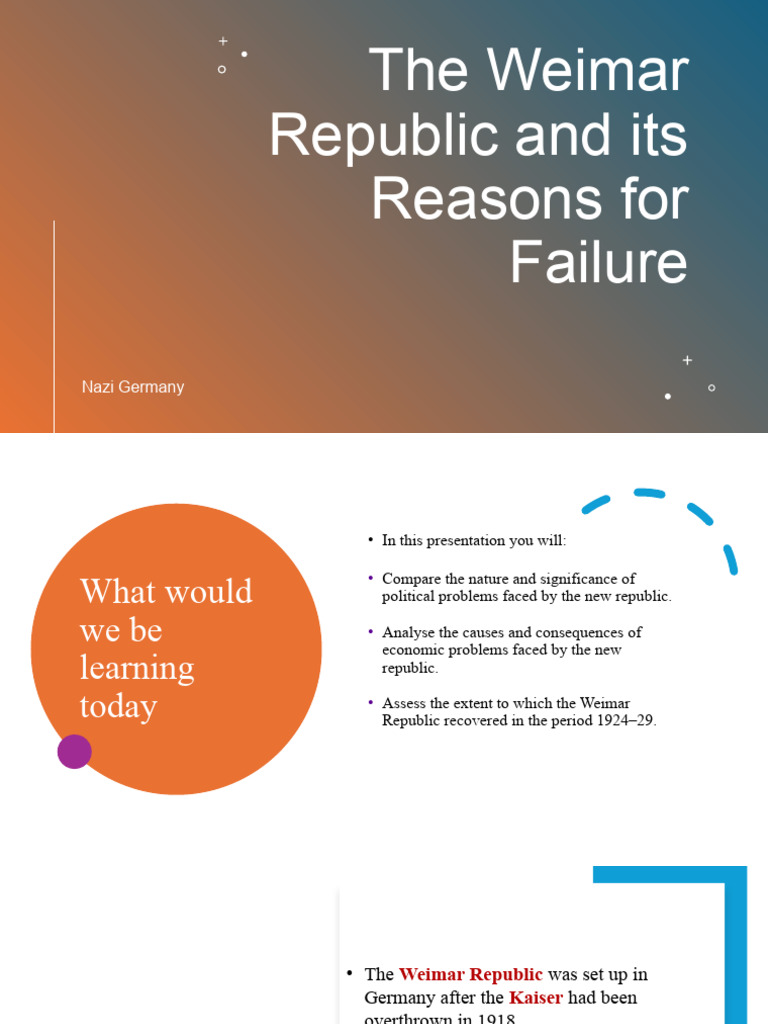 Weimar Republic | PDF | Weimar Republic | Young Plan