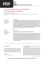 Clasificación de Genant en Fracturas Vertebrales | PDF | Osteoporosis ...