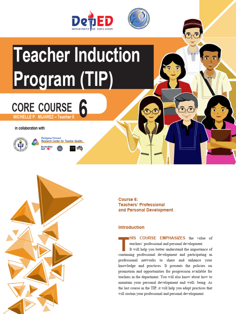 New TIP Course 6 DepEd Teacher | PDF | Teachers | Salary