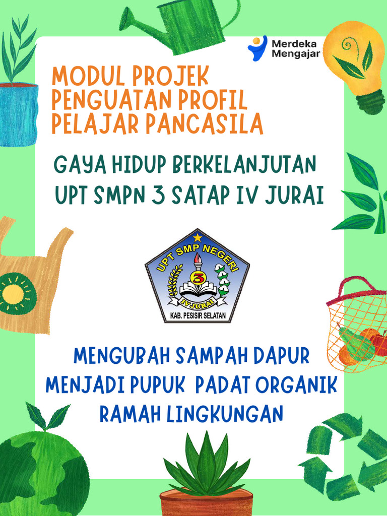 Modul Projek - Pupuk Organik Dan AnOrganik - Fase D | PDF