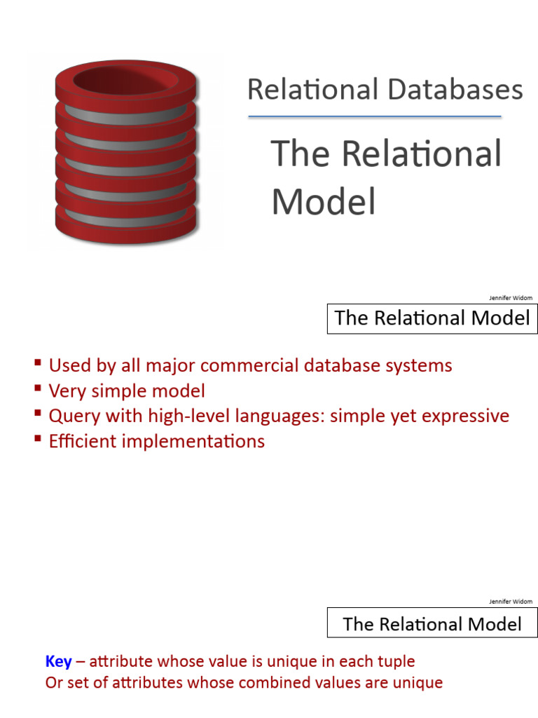 Relational Model | PDF