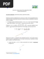Proyección de Vectores: Fórmulas y Ejemplos | PDF | Vector Euclidiano ...