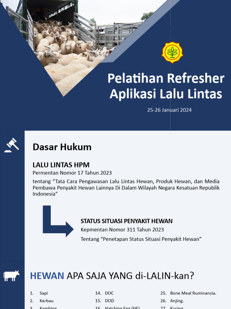 Refresher Lalin - Materi Dan Skenario | PDF