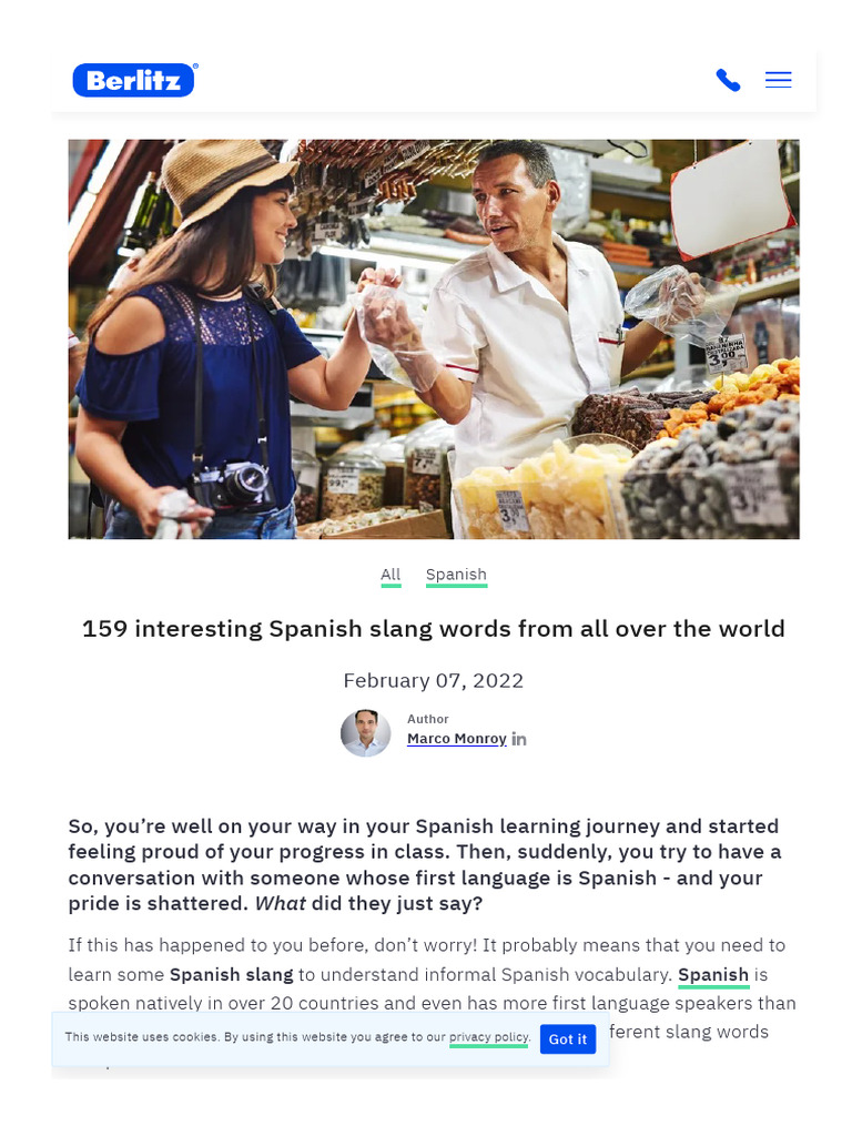 spanish slangs | Download Free PDF | Spanish Language | Vocabulary
