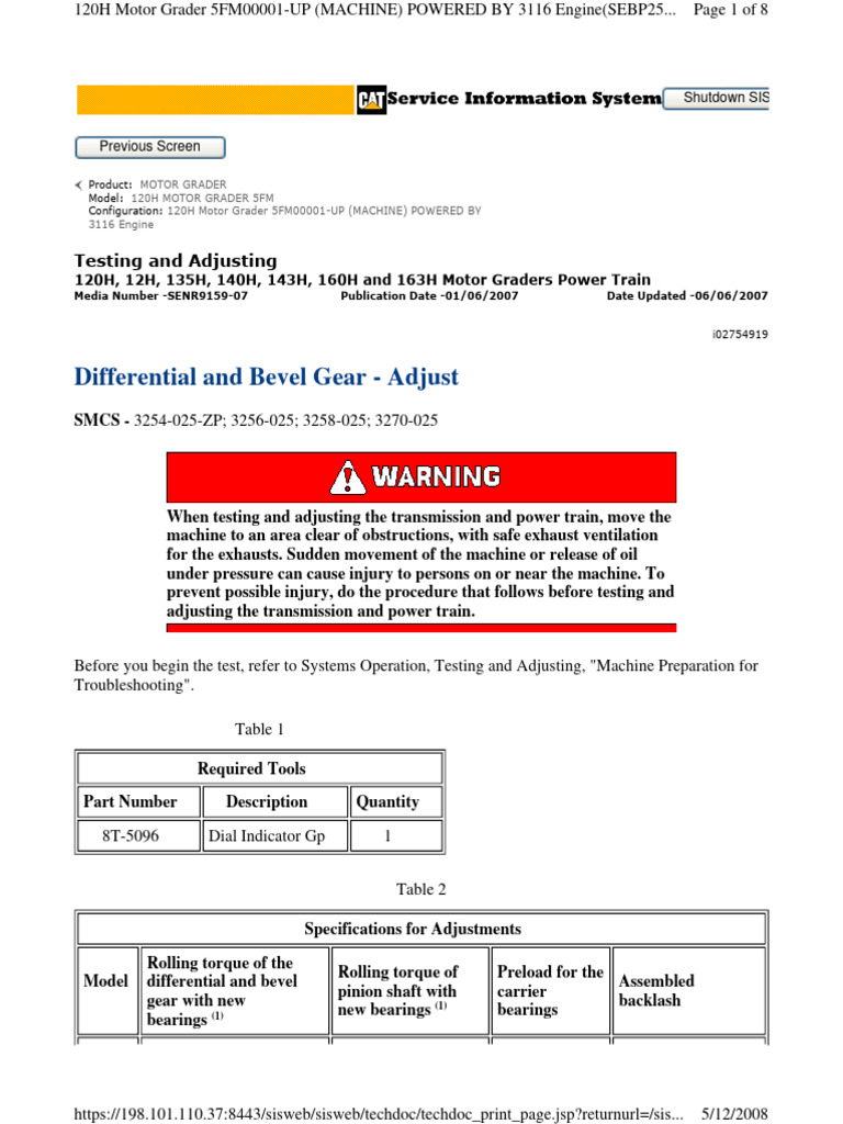 Differential and Bevel Gear Adjustment Guide | PDF | Gear | Axle