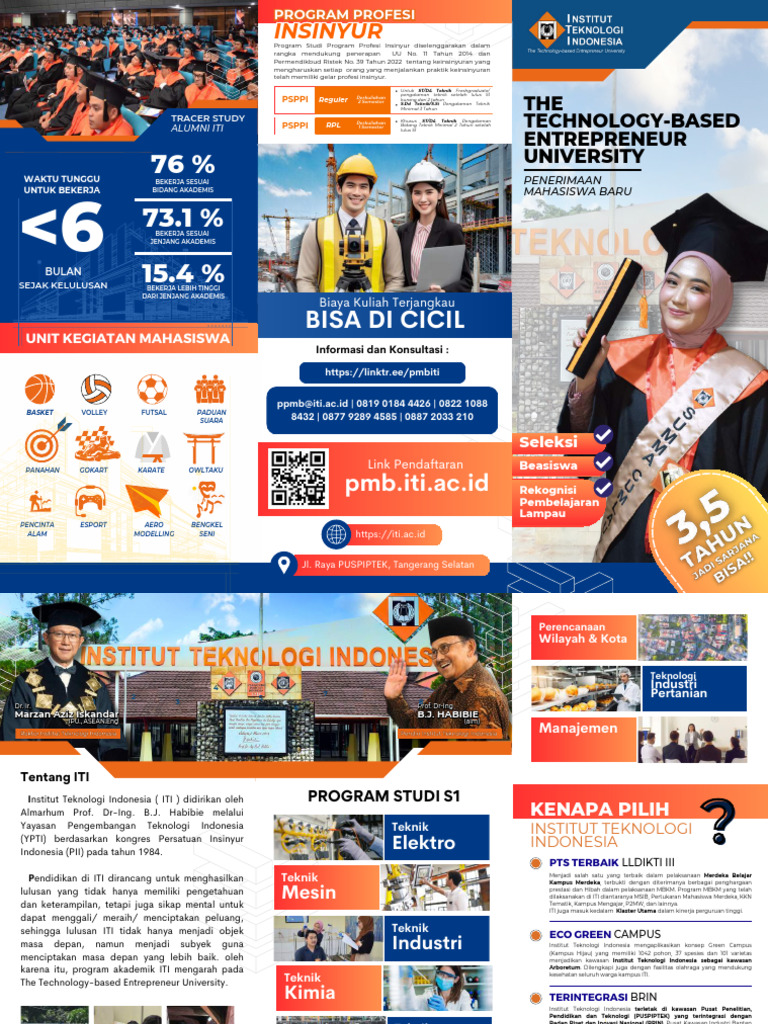 Leaflet Brosur ITI 2024 | PDF