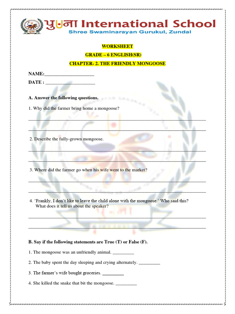 shalini-grade-6-eng-sr-ch-2-the-friendly-mongoose-ws-pdf