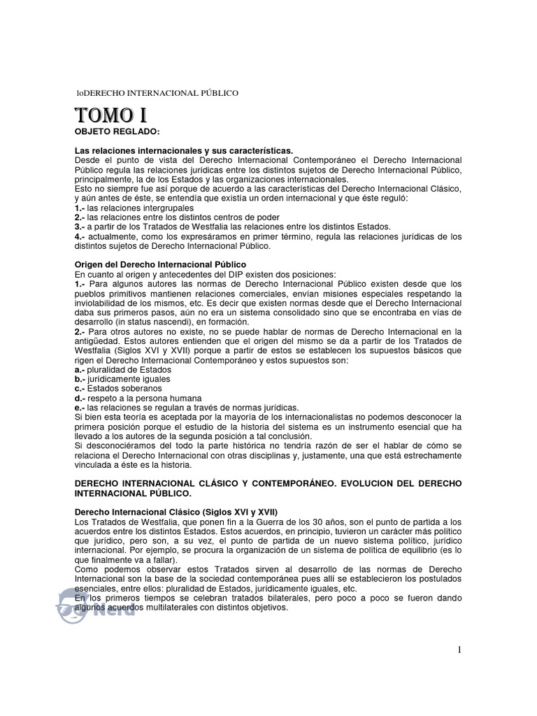 Resumen de Los 5 Tomos de DIP | PDF | Ley internacional | Caso de ley