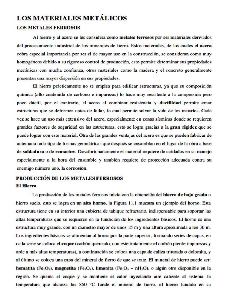 Quimica de Materiales - Metalicos | PDF