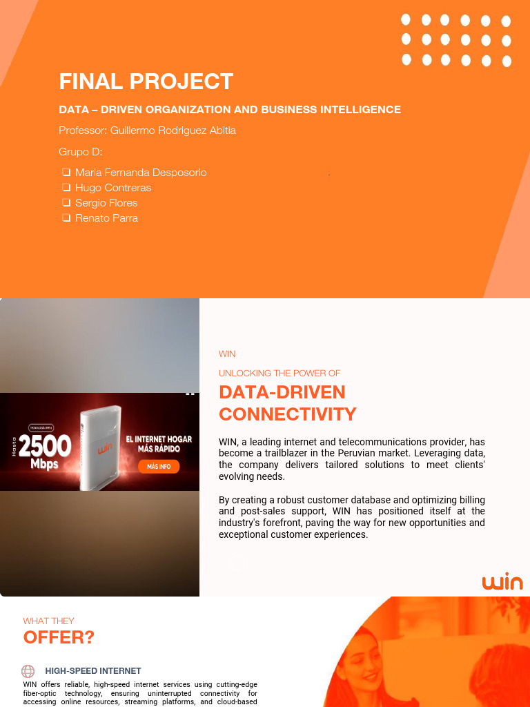 Win Peru Sac Power Of Data Driven Pdf Computing Information Technology