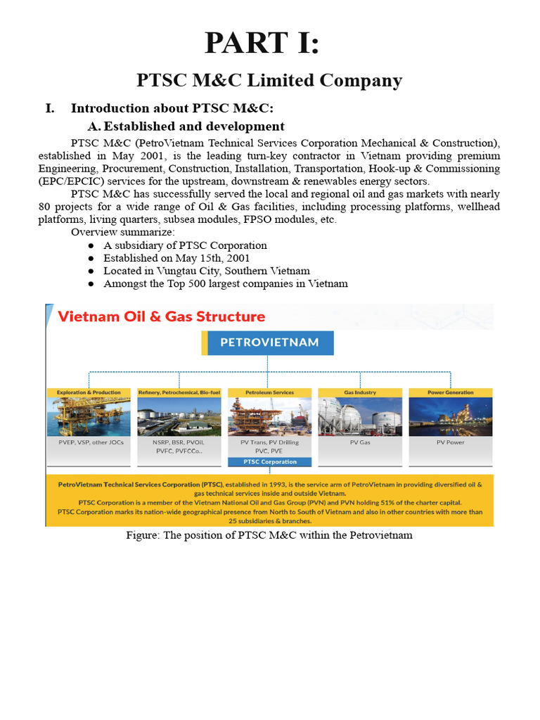 PTSC M&C: Leading EPC Contractor in Vietnam | PDF | Offshore Wind Power