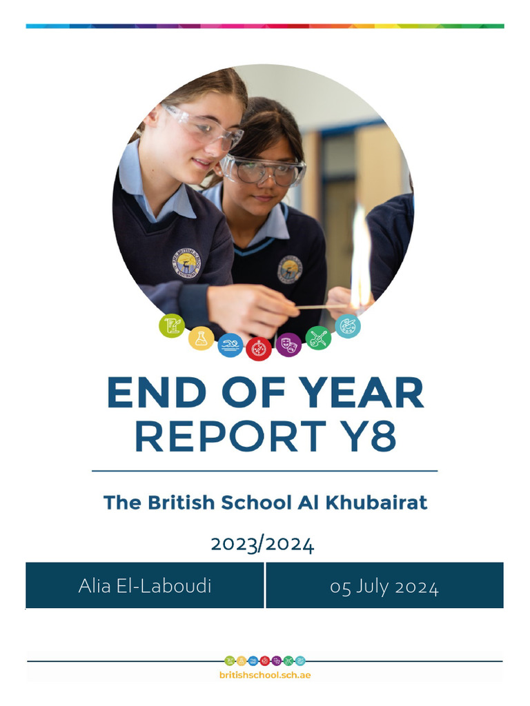 Alia El-Laboudi - 2023-2024 Summer 3 - 2 End of Year Report | PDF ...