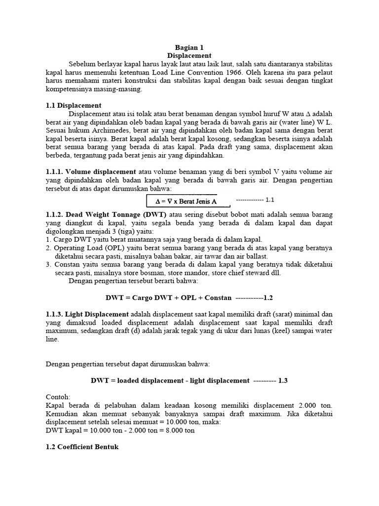 Displacement 1 | PDF