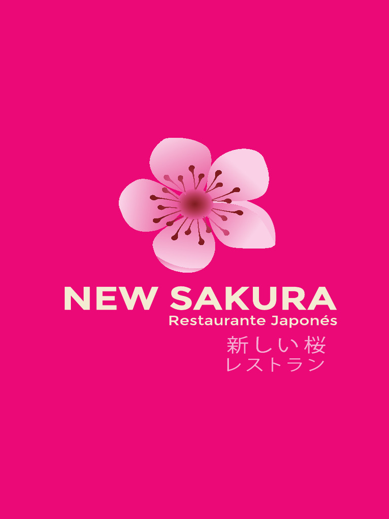 Menu New Sakura | PDF | Sushi | Cocina japonesa