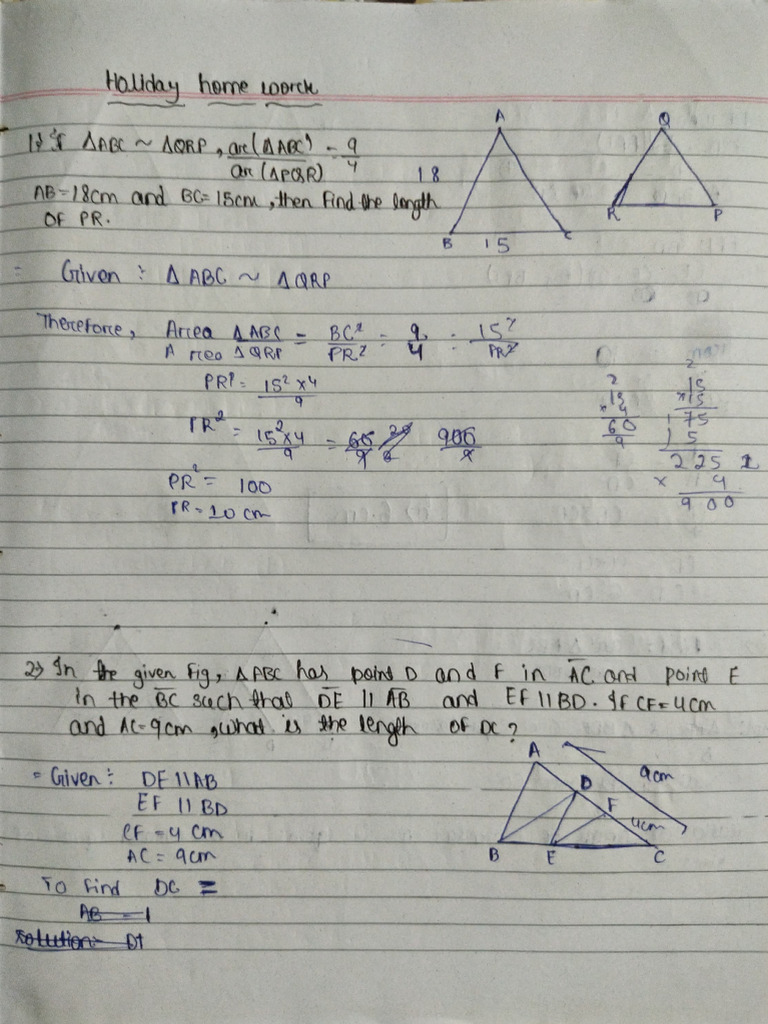 Summer HW Class 9 2023-24 | PDF
