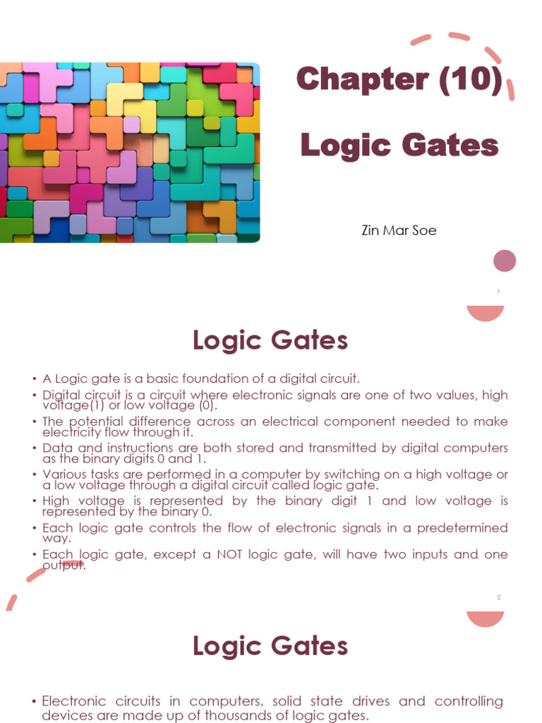 Cambridgeigcsecomputersciencechapter 10 Boolean Logic Pdf Logic Gate Electronic Circuits 7635