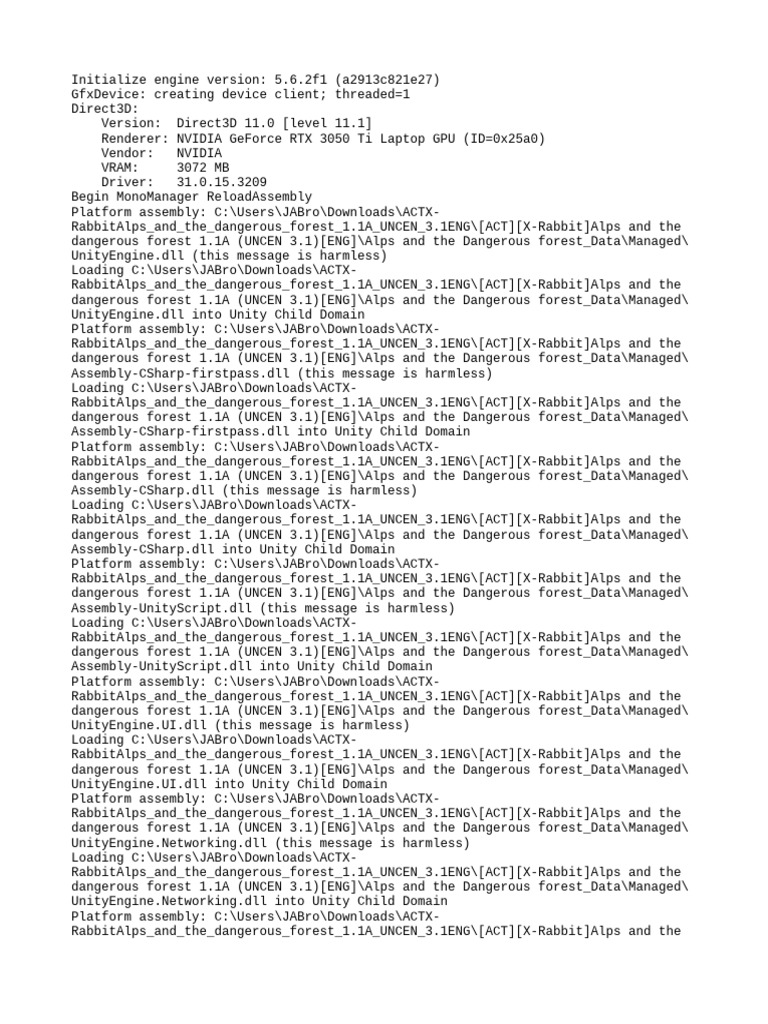 Output Log | PDF | Computing Platforms | Computer Architecture
